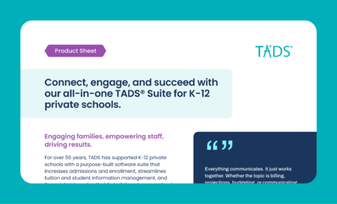 Why Schools Choose TADS | TADS by VenturEd Solutions